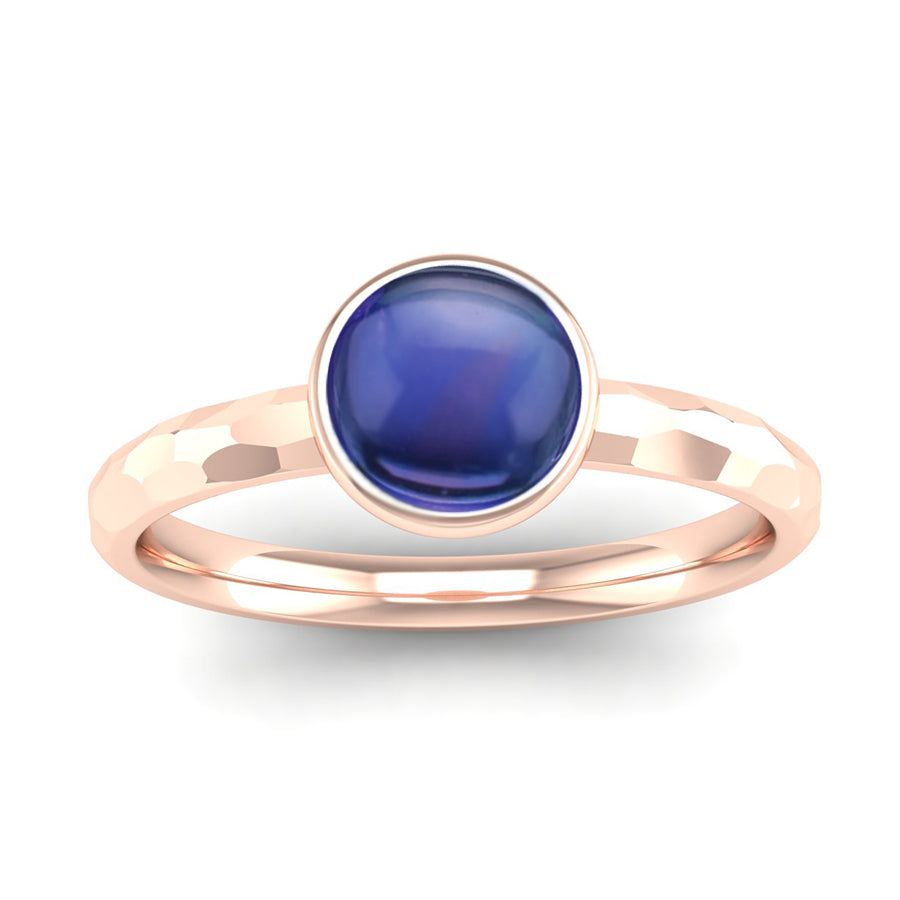 Fairtrade Rose Gold JOY Kyanite Stacking Ring